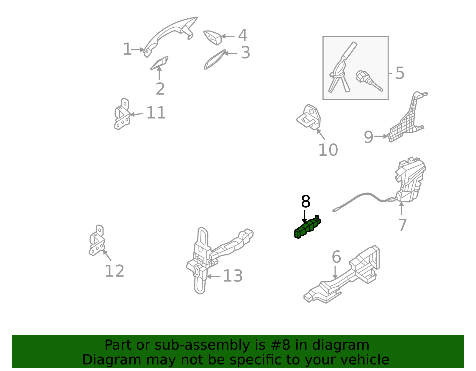 81316-R0000 - Latch Connector 2022-2024 Kia Carnival | Kia.Parts Store