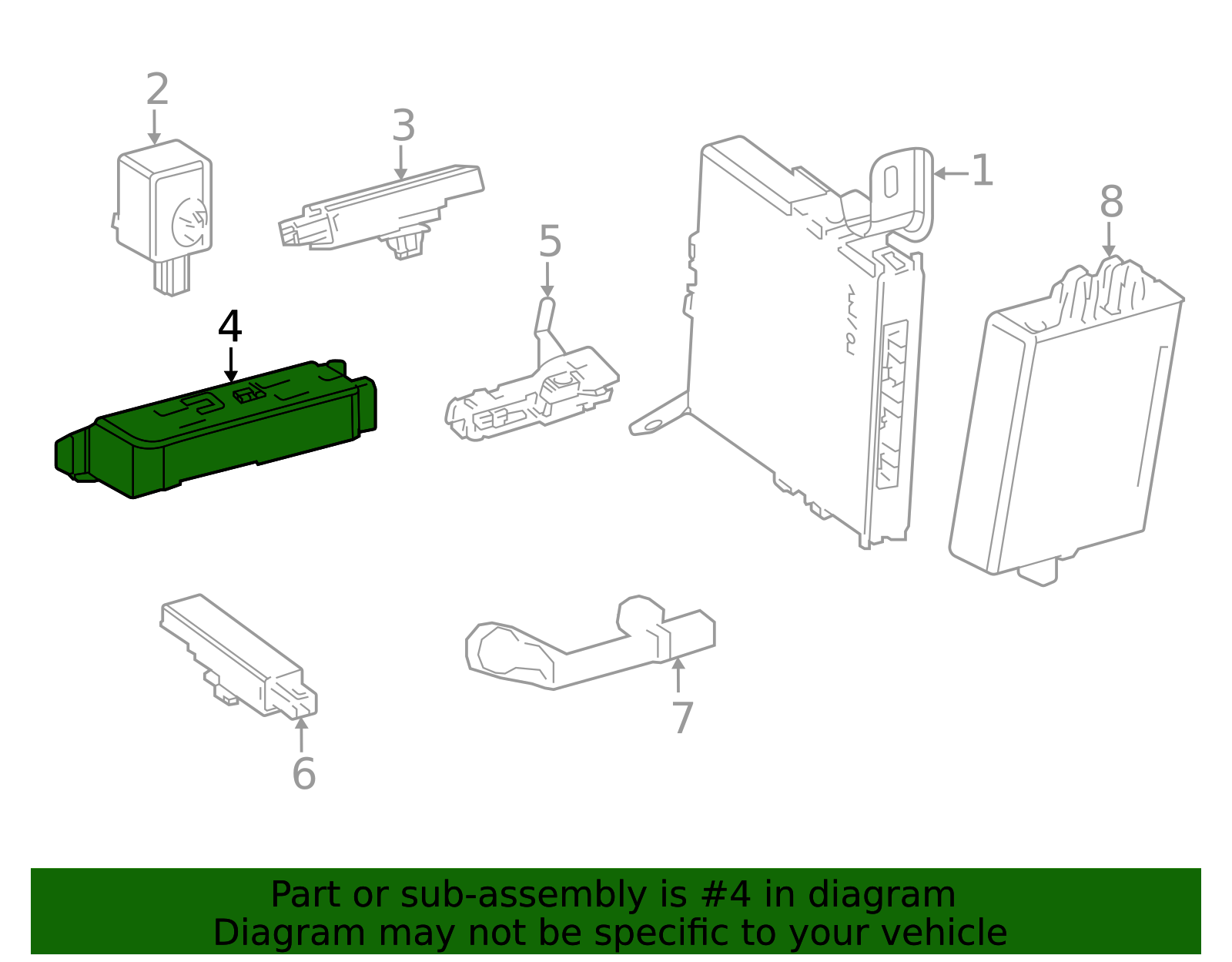 899A0-62020 - High-Quality Antenna for 2021-2024 Toyota Mirai ...