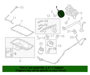 2010-2019 Ford Engine Crankshaft Pulley BC3Z-6312-A | QuirkParts
