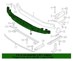 51117342438 - 2016-2019 BMW X1 Absorber (51-11-7-342-438) | BMW of ...