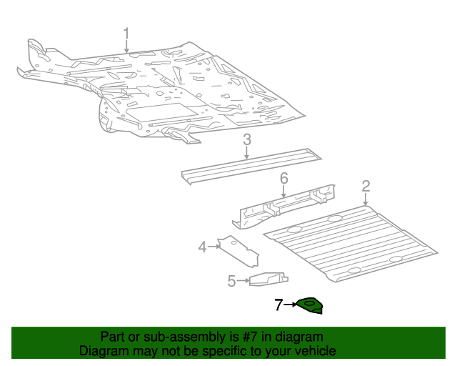 906-310-12-63 - Mount Bracket 2010-2013 Mercedes-Benz | Mercedes-Benz ...