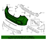 2017-2022 Hyundai Ioniq Bumper Cover 86611-G2000 | OEM Parts Online