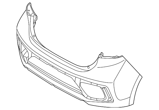 2017-2022 Hyundai Ioniq Bumper Cover 86611-G2000 | OEM Parts Online