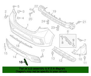 92406-G2000 - Reflector 2017-2022 Hyundai Ioniq | AutoNationParts.com