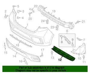 2017-2022 Hyundai Ioniq Bumper Cover 86691-G2000 | OEM Parts Online
