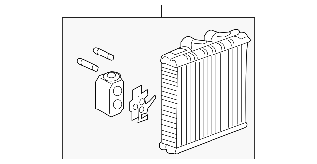 2016-2021 Chevrolet Air Conditioning Evaporator Core Kit 13435995 ...
