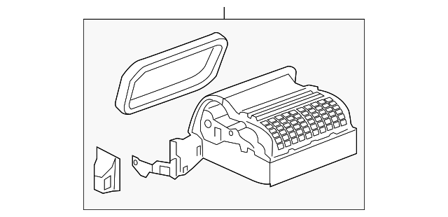 2016-2019 GM HVAC Air Inlet Housing 13344310 GM | GMPartsDirect.com