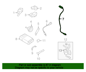 39210-3C700 - Oxygen Sensor 2007-2012 Hyundai | AutoNationParts.com