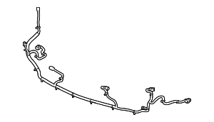 2015-2020 Chevrolet Front Object Alarm Sensor Wiring Harness 84307173 ...