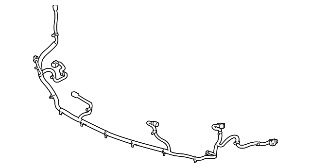 2020 Chevrolet Tahoe Front Object Alarm Sensor Wiring Harness 84421360 ...