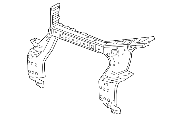 2013-2017 Buick Enclave Front End Upper Tie Bar Support 22818031 GM ...