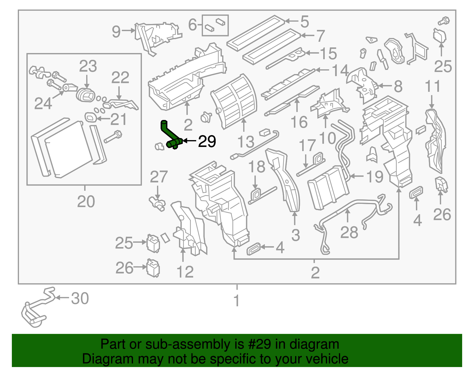 2017-2024 Nissan Armada Connector Hose 27858-1LA0A | Team Nissan Parts