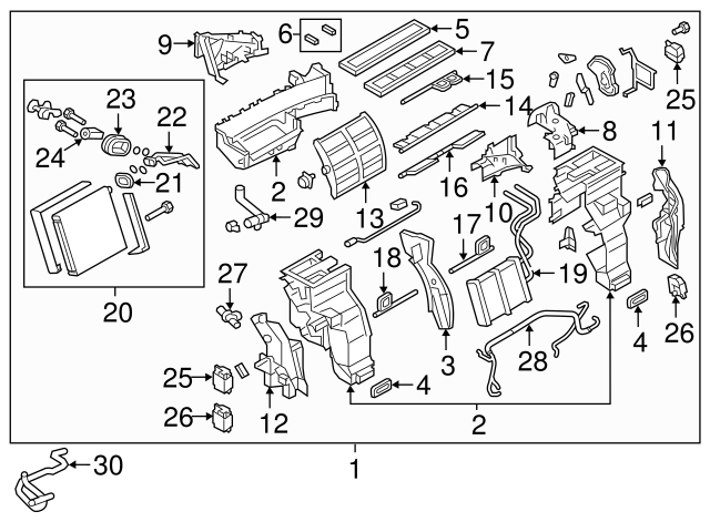 2018-2023 Nissan Armada Separator 27122-1LA1A | Nissan Parts Plus