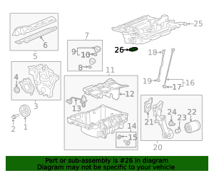 2016-2024 Cadillac Cylinder Head Gasket Kit with Gaskets, Seals ...