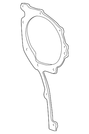 11141740846 - 1996-2001 BMW Engine Timing Cover Gasket (11-14-1-740-846 ...