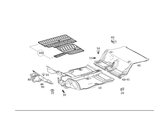 0009912795 - Plug-In Fastener, Round 2011-2018 Smart Fortwo | Mercedes ...