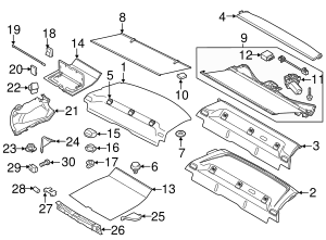 2011-2018 Volvo Sill Molding Cover 31305446 | TascaParts.com