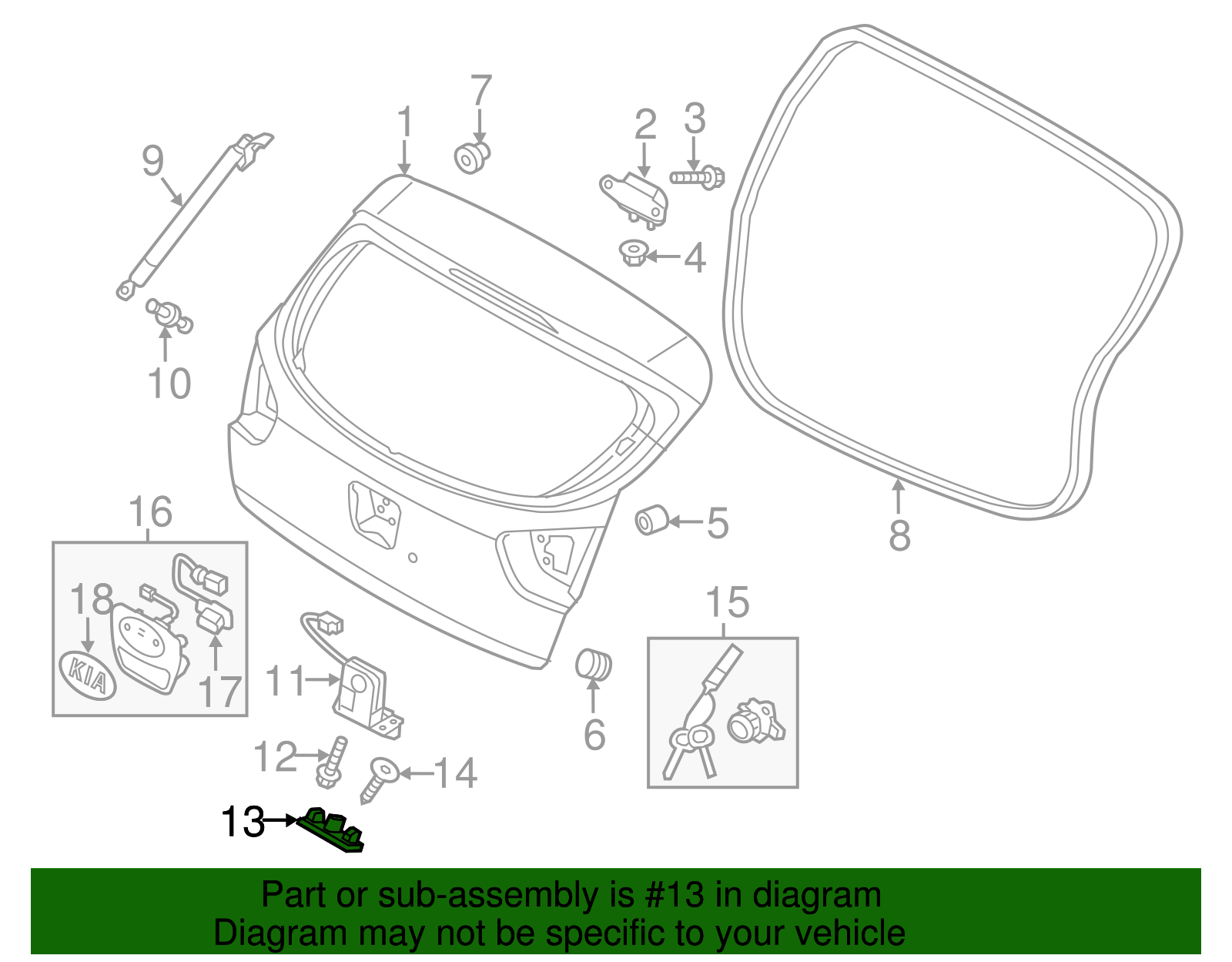2006-2017 Kia | Striker | 81210-1G200 | Kia Auto Parts