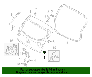 82191-29000 - Bumper 2006-2017 Kia | Kia.Parts Store