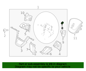 Genuine OEM Ford Part - Switch Assembly Control LC5Z-9C888-EA | Genuine ...