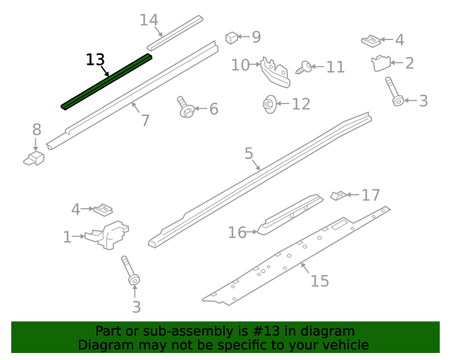 2019-2024 Porsche Cayenne Front Trim 9Y0-853-538-OK1 | Sunset Porsche Parts