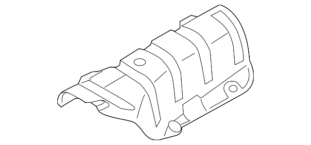 Genuine Heat Shield for 2017-2020 Hyundai | Part# 28795-F2000 | Hyundai ...