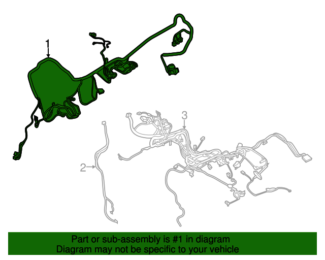 2019-2020 Ford F-150 Wire Harness KL3Z-14401-AA | Blue Springs Ford Parts