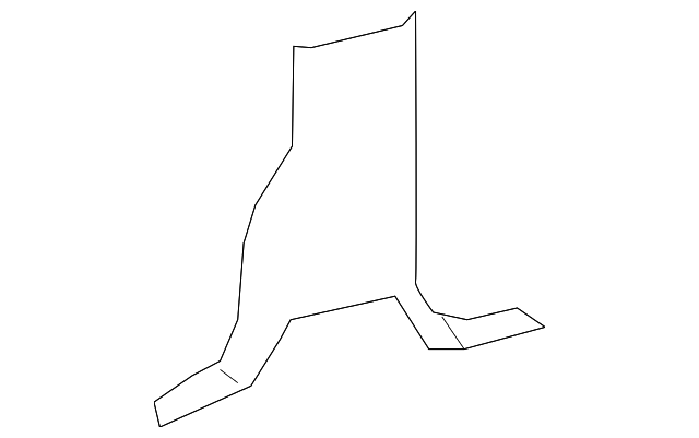 463-690-83-00-9051 - Lower Center Pillar Trim 2019-2023 Mercedes-Benz ...