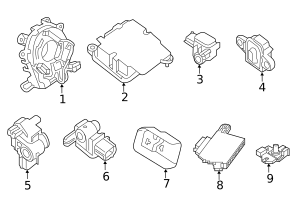 25554-3JA1A - Clock Spring 2013-2020 Infiniti | INFINITI Parts ...