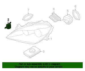 2012-2015 BMW | Module | 63117352492 | BMW OEM Parts Store