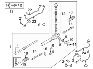 2005-2009 Subaru Feed Line 34114AG04A | Subaru Parts Store