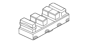 93571-K0101 - Door Window Switch 2020-2023 Kia Soul | Kia.Parts Store
