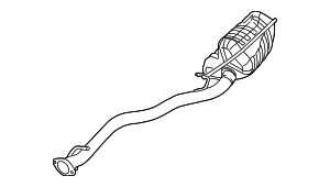 2015-2021 Dodge Challenger Muffler & Pipe Assembly - Driver's Side (LH ...