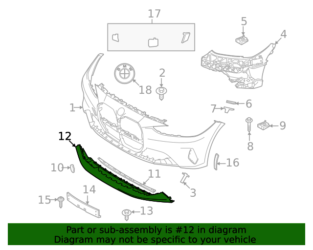 Genuine BMW 51-11-9-853-385 | Stone Deflector | FREE Shipping on Most ...