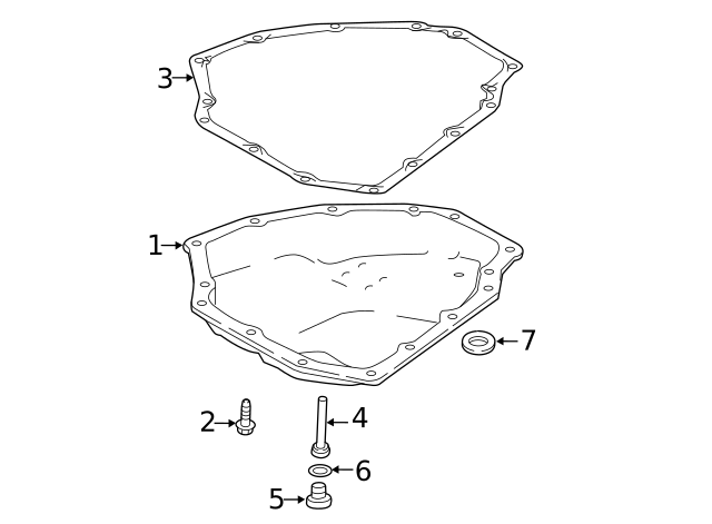 2018-2019 Nissan Kicks Pan Gasket 31397-50X0A | Conicelli Nissan