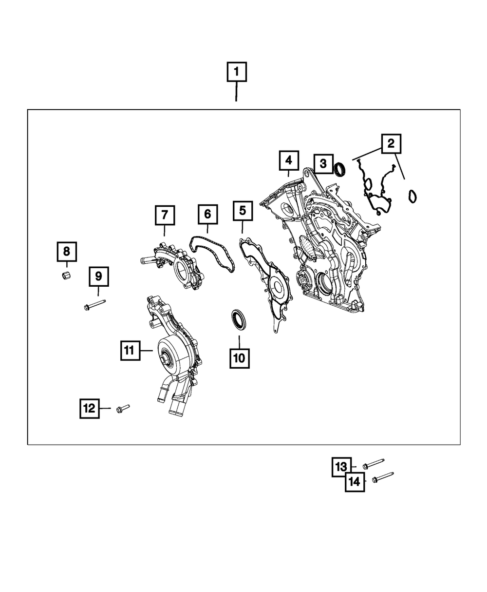 Jeep Crossover Water Outlet Gasket - 68083133AB | MoparOnlineParts ...