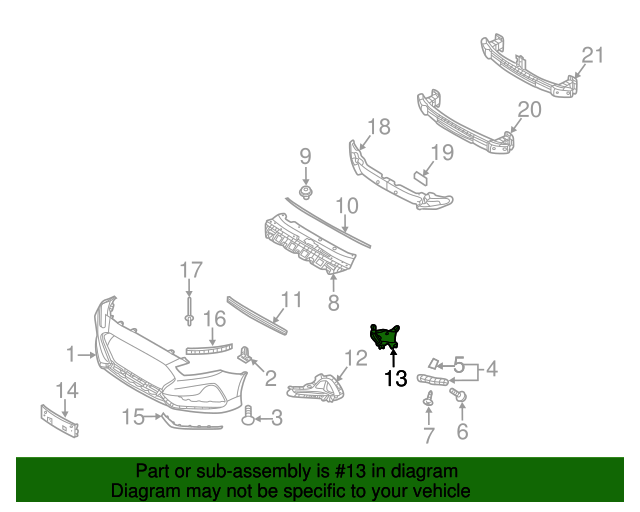 2018-2019 Hyundai Sonata Air Duct 86568-E6700 | OEM Parts Online