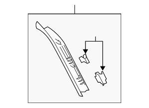 2007 Chevrolet Malibu Panel Asm L/Gate Tr Fin *E 15144983 | TascaParts.com