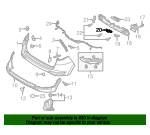 2017-2019 Kia Sportage Impact Bar Lower Bracket - Driver's Side (LH ...