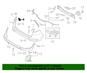 2017-2021 Kia Sportage Side Retainer Lower Bracket - Passenger Side (RH ...