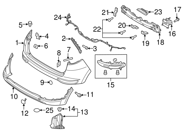 2017-2021 Kia Sportage Side Retainer Lower Bracket - Passenger Side (RH ...