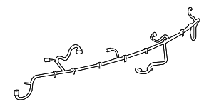 2017-2019 Cadillac CTS Backup Alarm Wiring Harness 84094868 GM ...