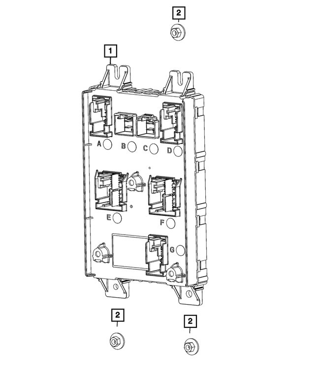 MOPAR BODY CONTROLLER MODULE - 68525722AA - 68525722AA | Mopar Online Parts