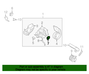 2008 Infiniti QX56 Actuator 27743-ZH10A | Infiniti of Orland Park