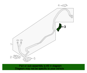 OEM 2011-2017 Honda Odyssey Rear AC Line Bracket 80364-TK8-A00 | Honda ...