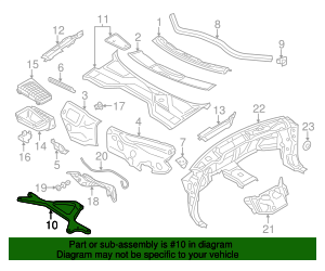 2011-2018 Audi Connector Plate 4H0-806-151-C | OEM Parts Online