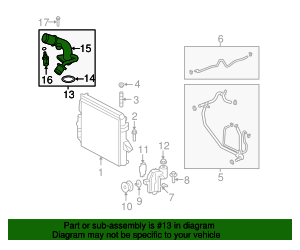 2005-2007 Land Rover LR3 Engine Coolant Outlet Flange LR020008 ...