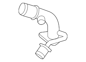 Genuine Engine Coolant Outlet Flange for 2005-2007 Land Rover LR3 ...