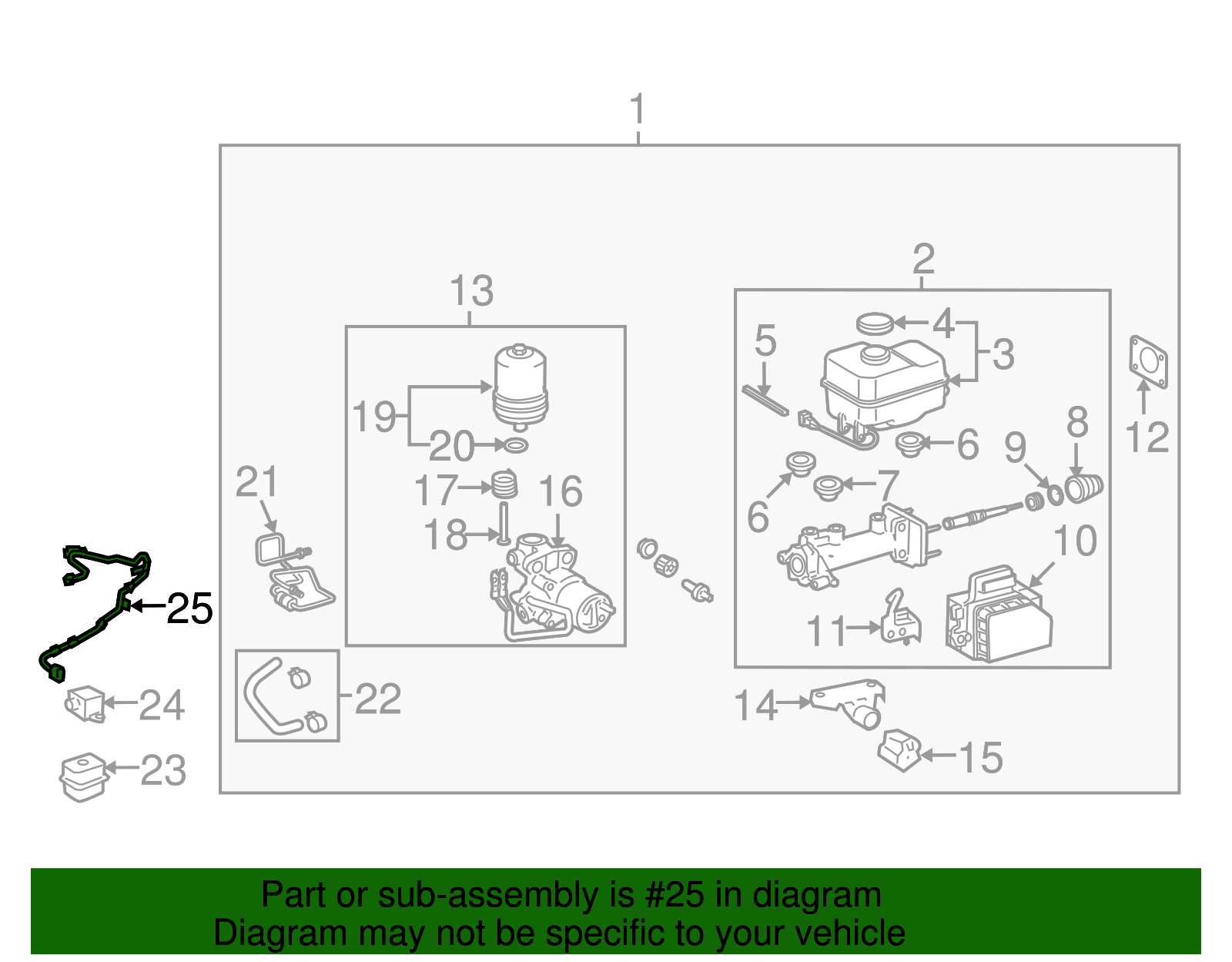 89516-60270 - ABS Wheel Speed Sensor Wiring Harness For 2010-2021 Lexus ...