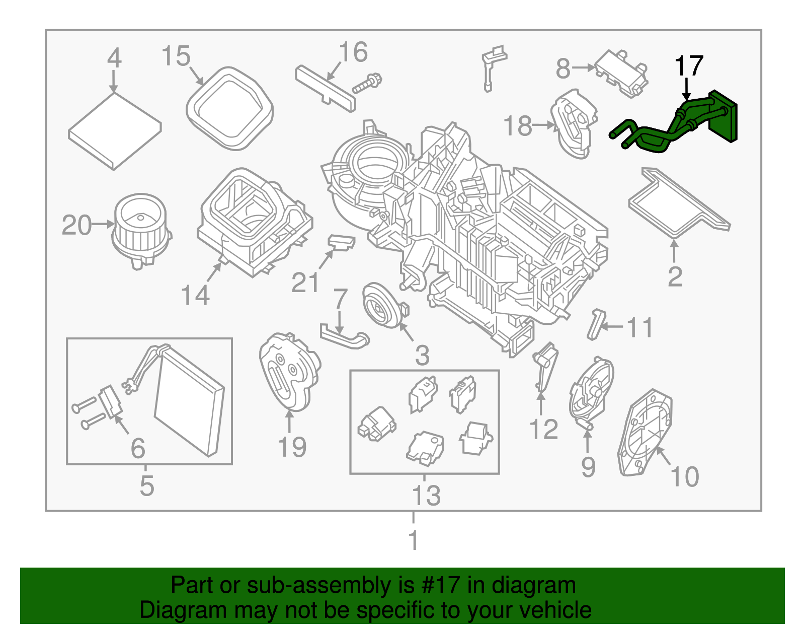 2005-2019 Nissan Heater Core 27120-EA000 | Ziegler Nissan of Orland Park
